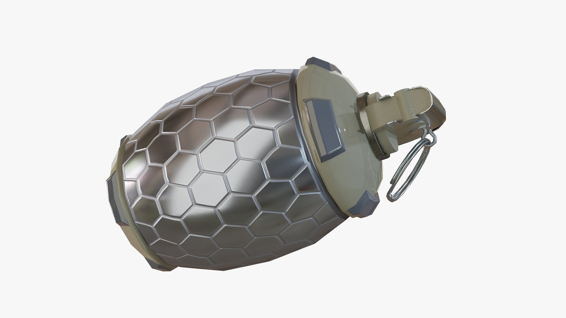 Sci-Fi Frag Grenade 3D Model - TurboSquid 2081739