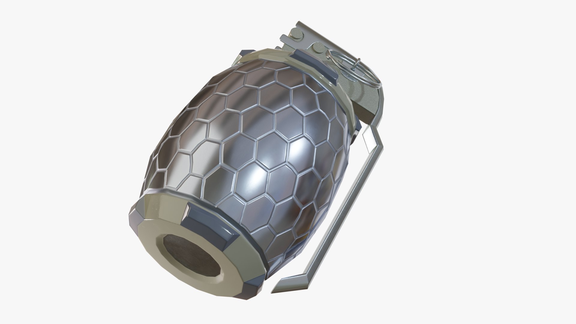 Sci-Fi Frag Grenade 3D Model - TurboSquid 2081739