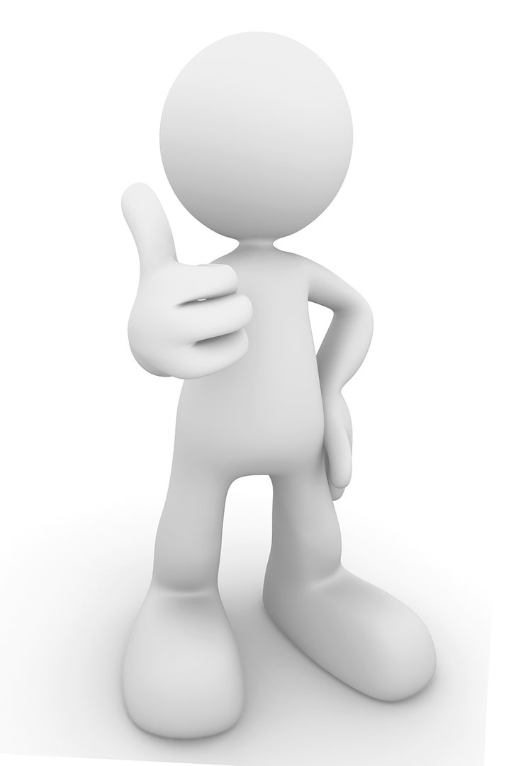 Character rigged white simple 3D - TurboSquid 1500897