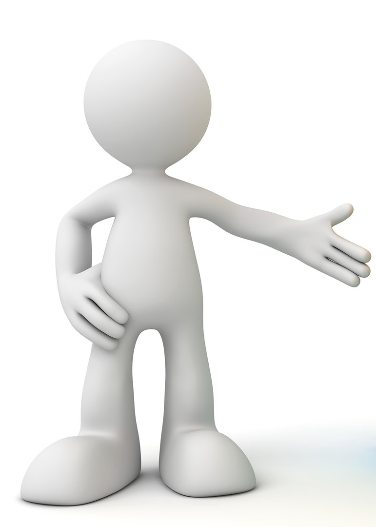 Character rigged white simple 3D - TurboSquid 1500897