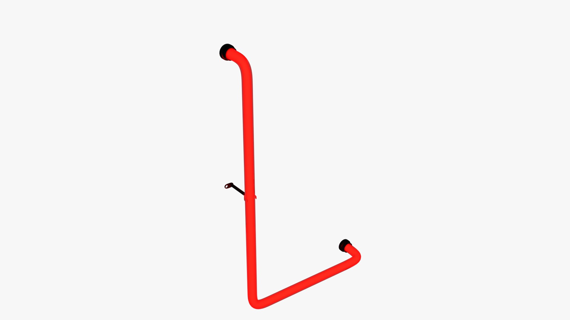 Neon Red Alphabet L 3D - TurboSquid 2148076