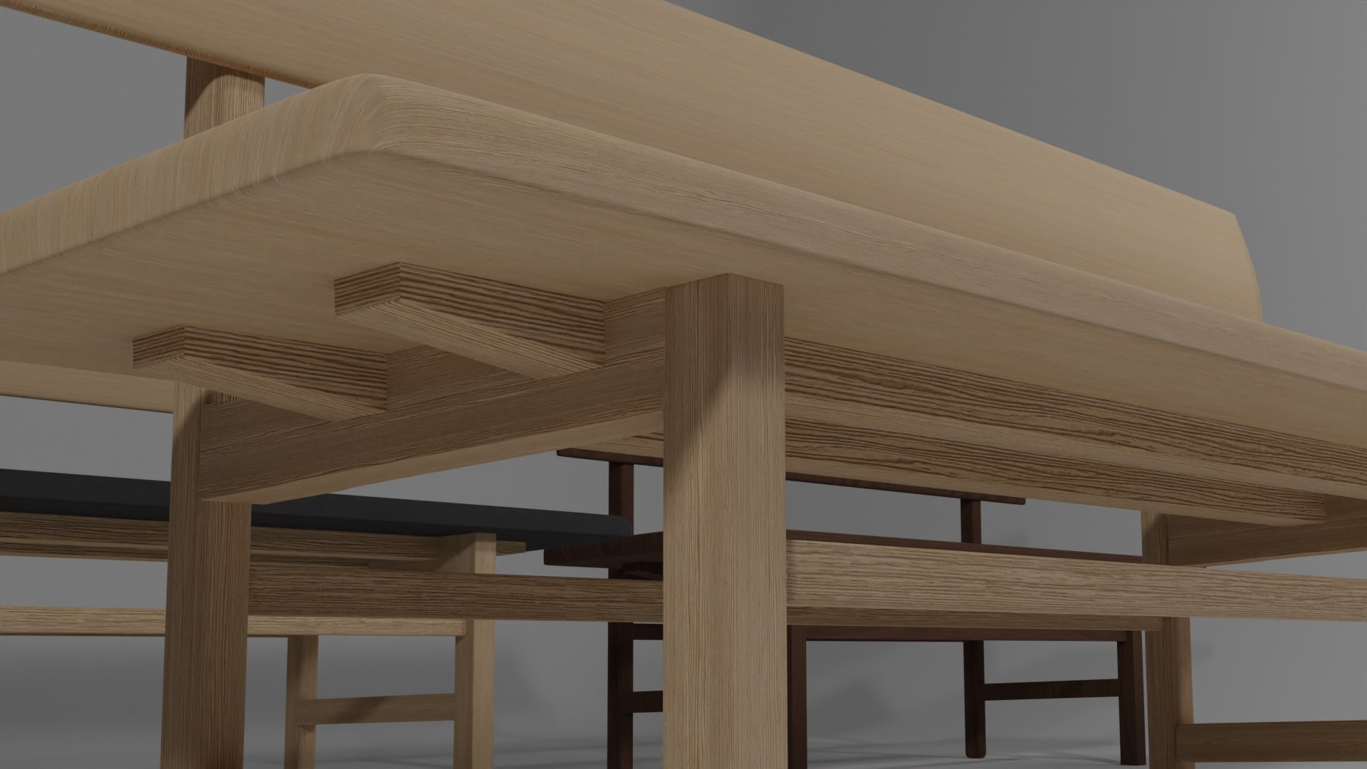 3D Mogensen Bench Model - TurboSquid 1584173