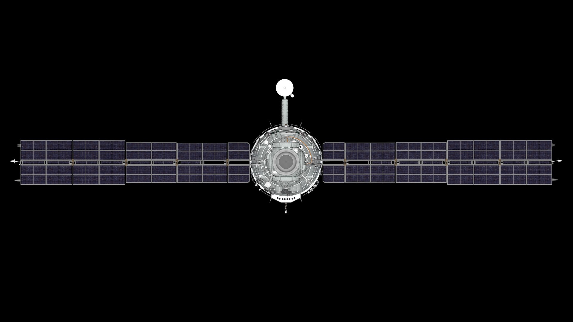 Iss Service Module Zvezda C4d