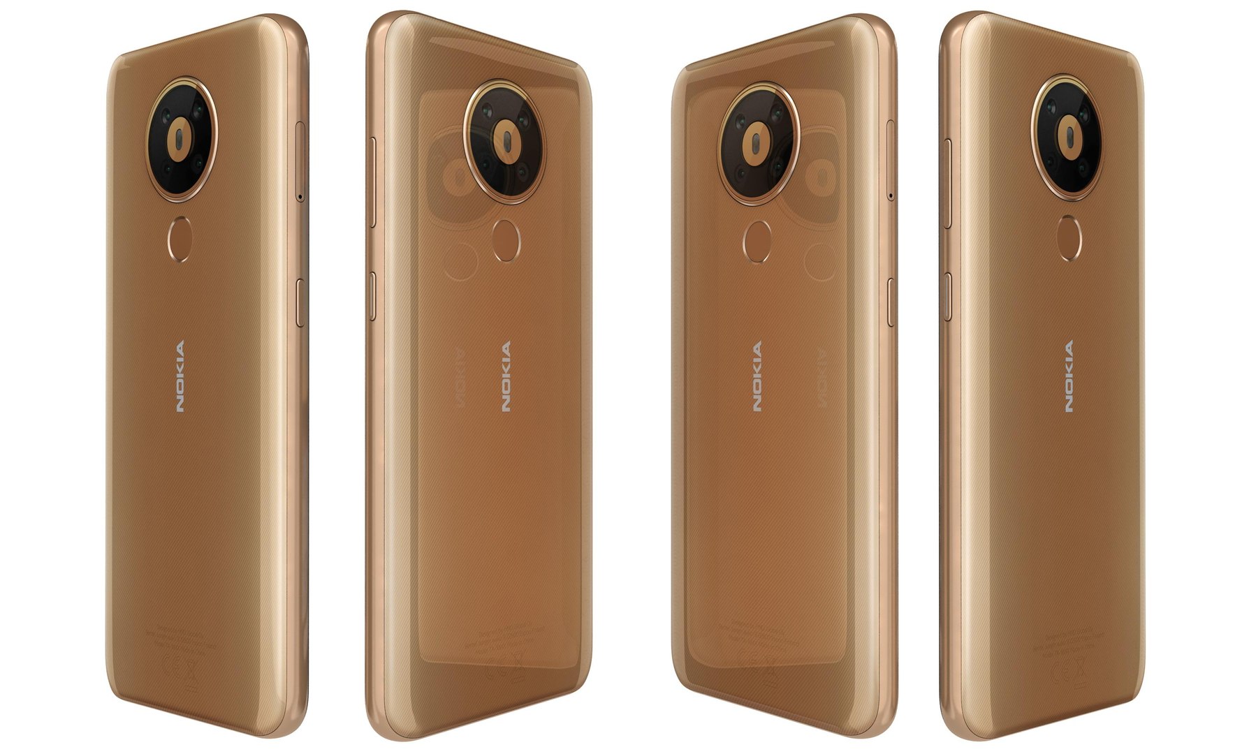 3D nokia 5 3 colors - TurboSquid 1569499