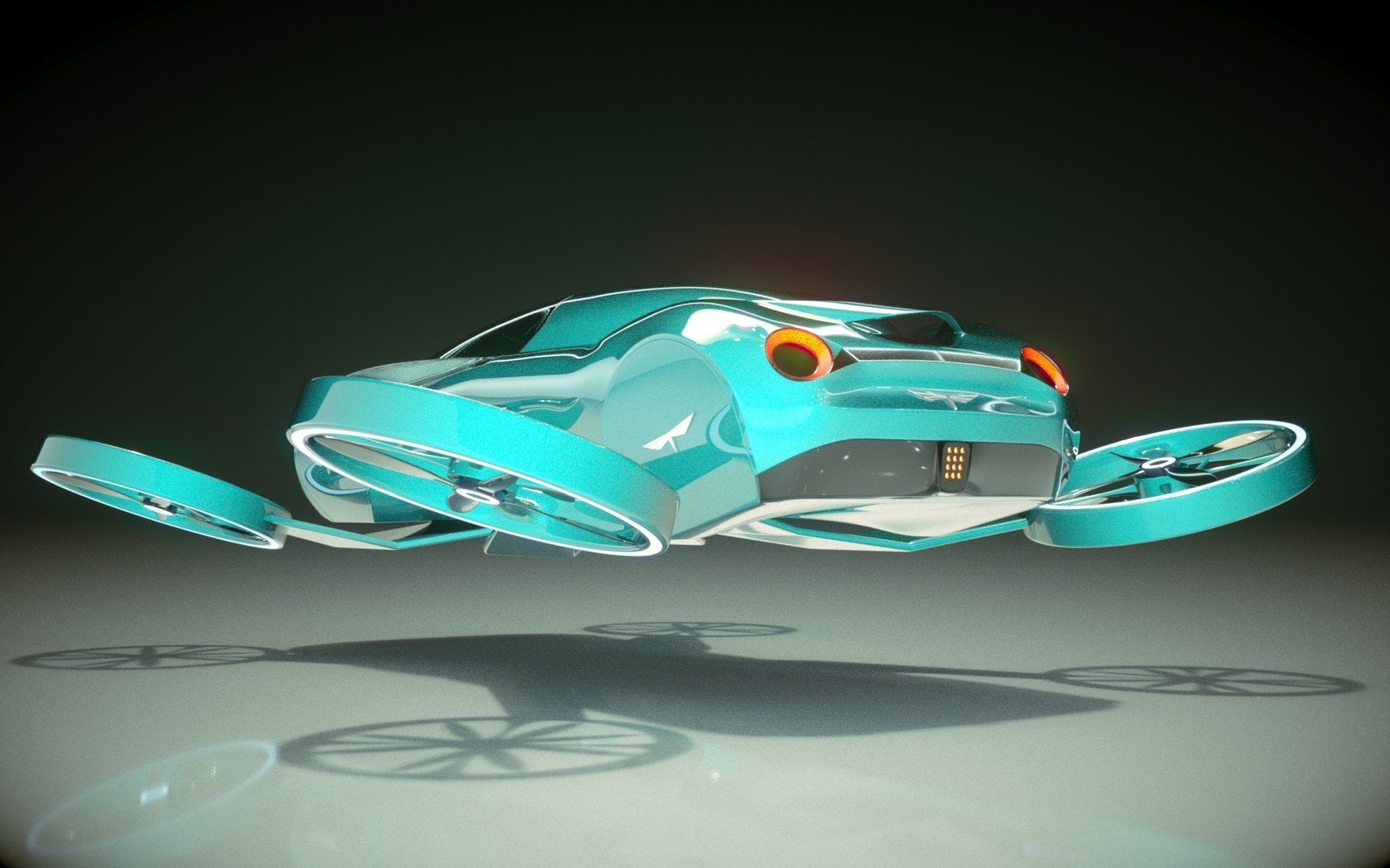 3D Car Copter Model - TurboSquid 1557920