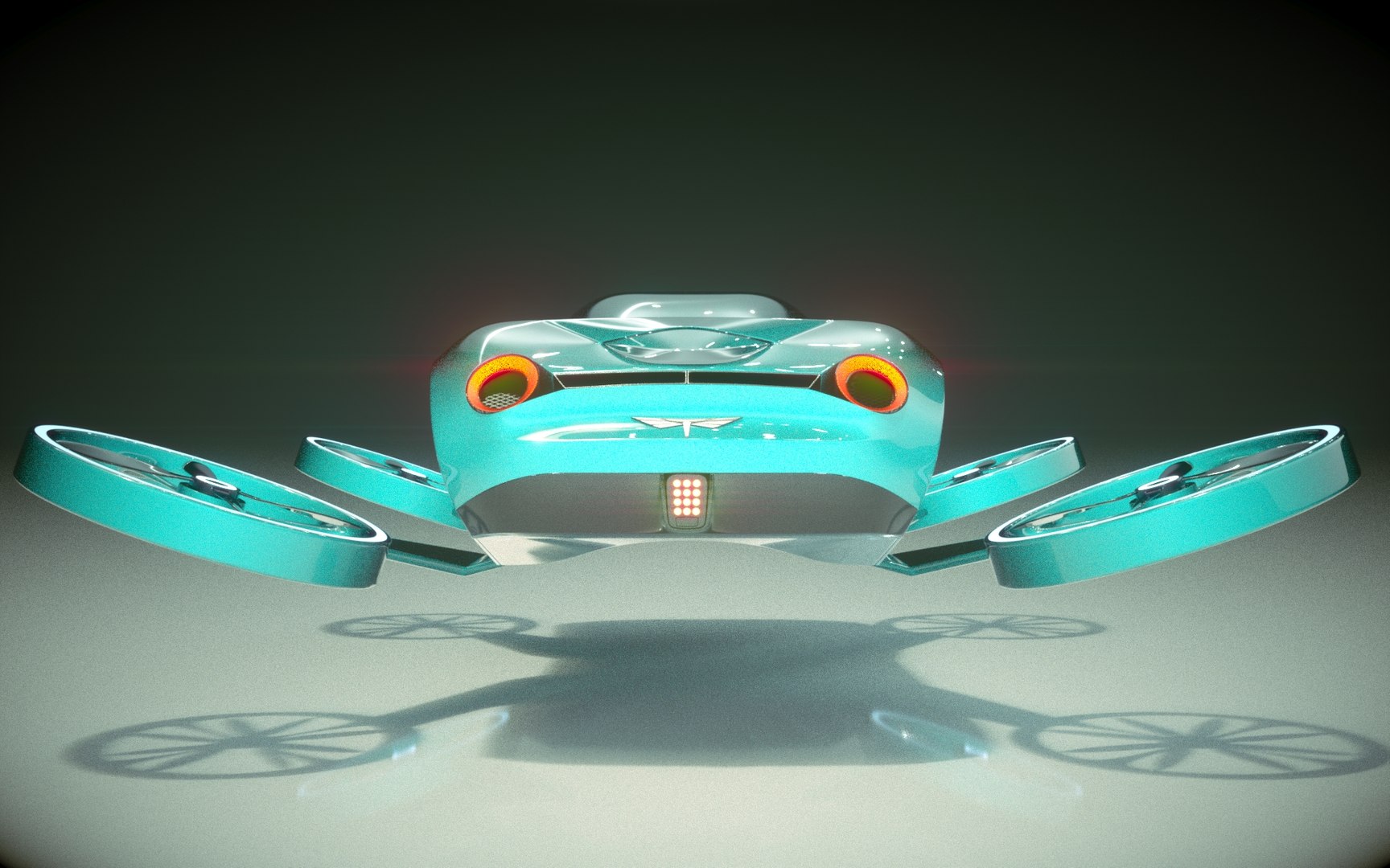 3D Car Copter Model - TurboSquid 1557920