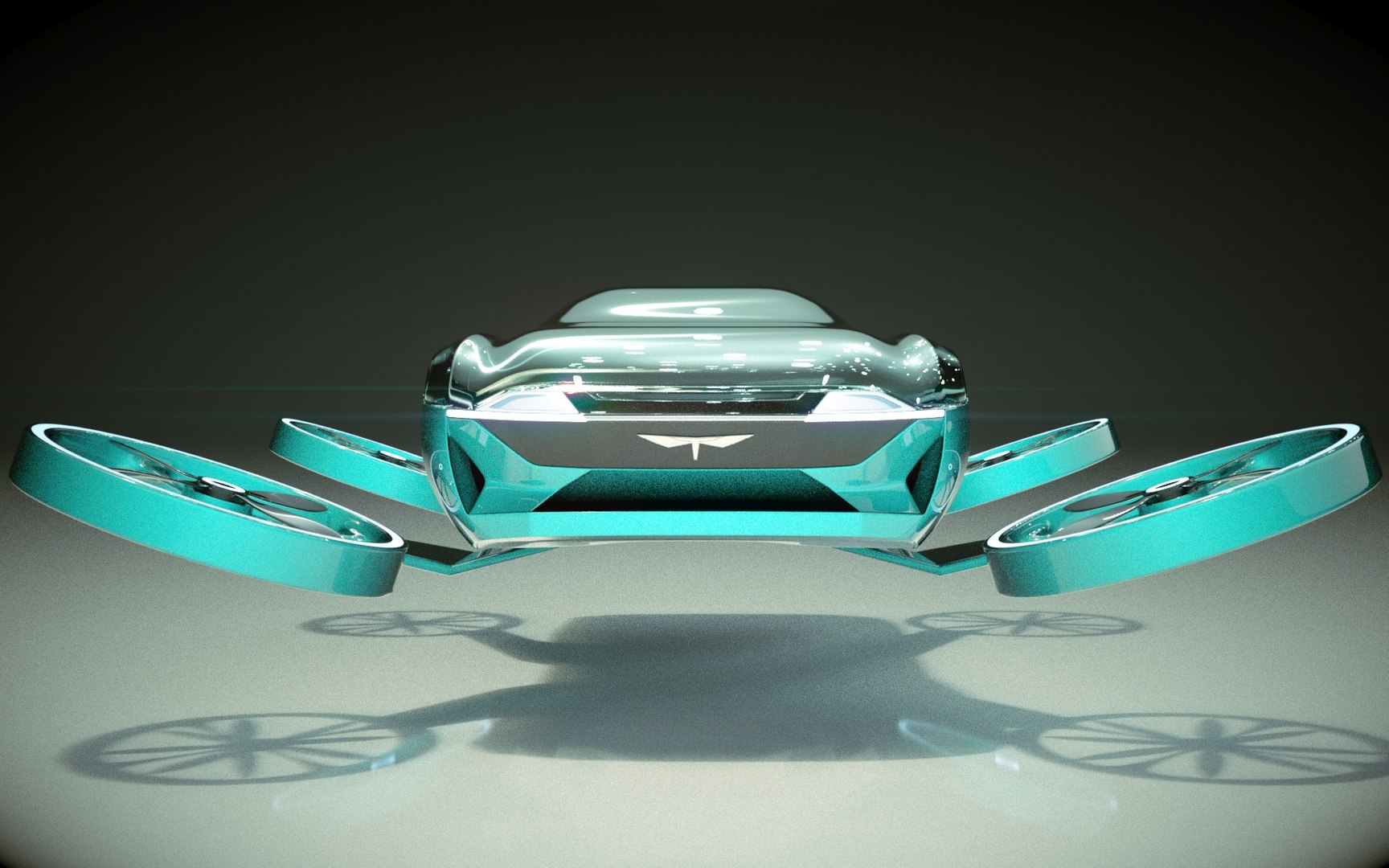 3D Car Copter Model - TurboSquid 1557920