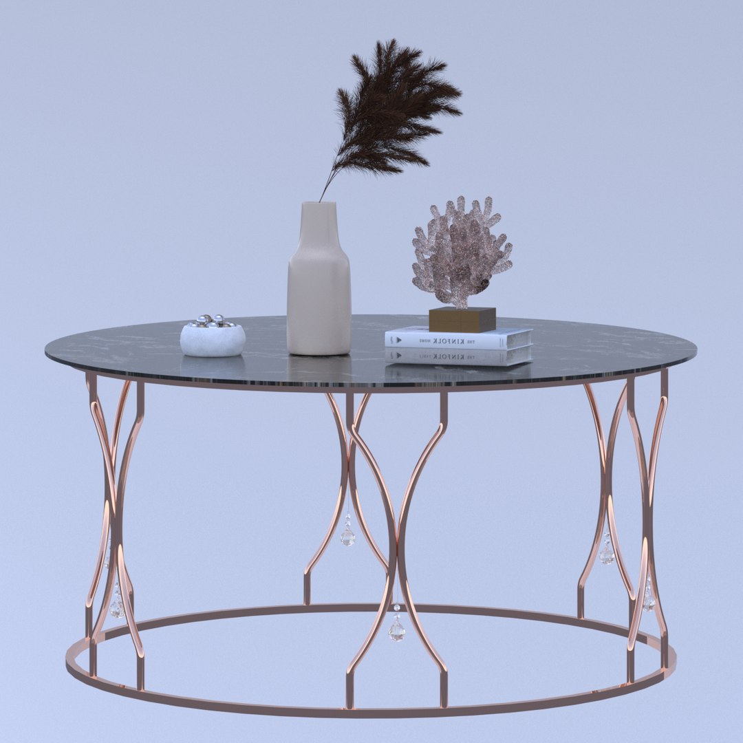 3D coffe table model - TurboSquid 2030329