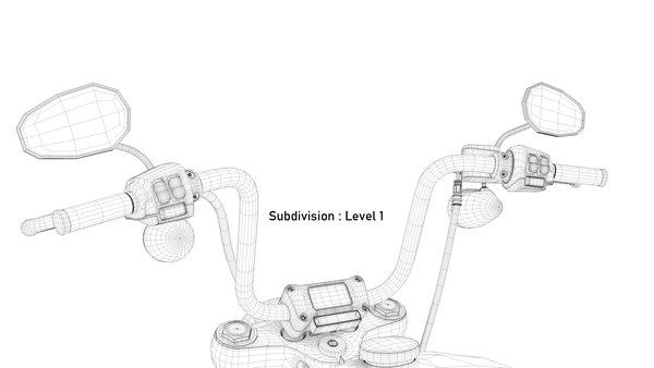 Realistic Harley Davidson Street Bob 2021 Deadwood Green 3D model ...