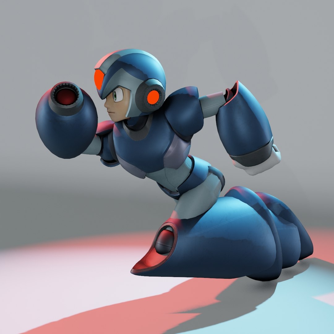 3D Megaman X Armor - TurboSquid 1971367