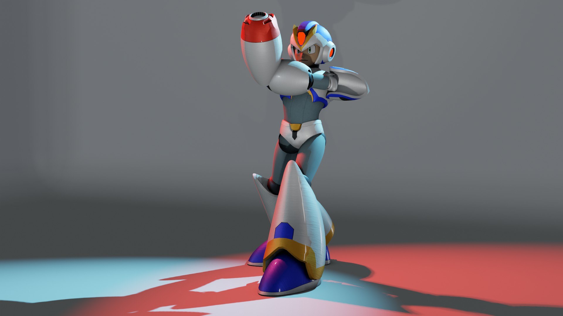 3D Megaman X Armor - TurboSquid 1971367