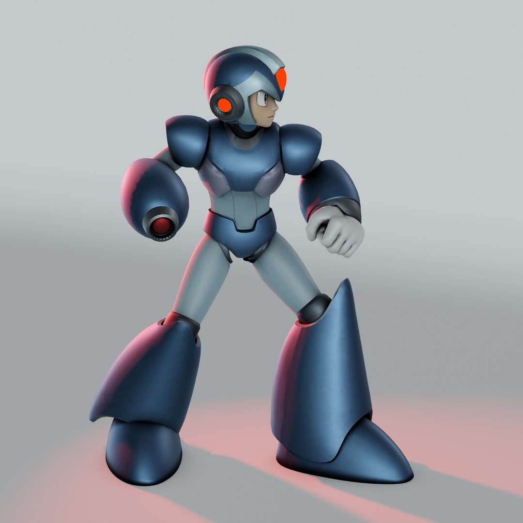 3D Megaman X Armor - TurboSquid 1971367