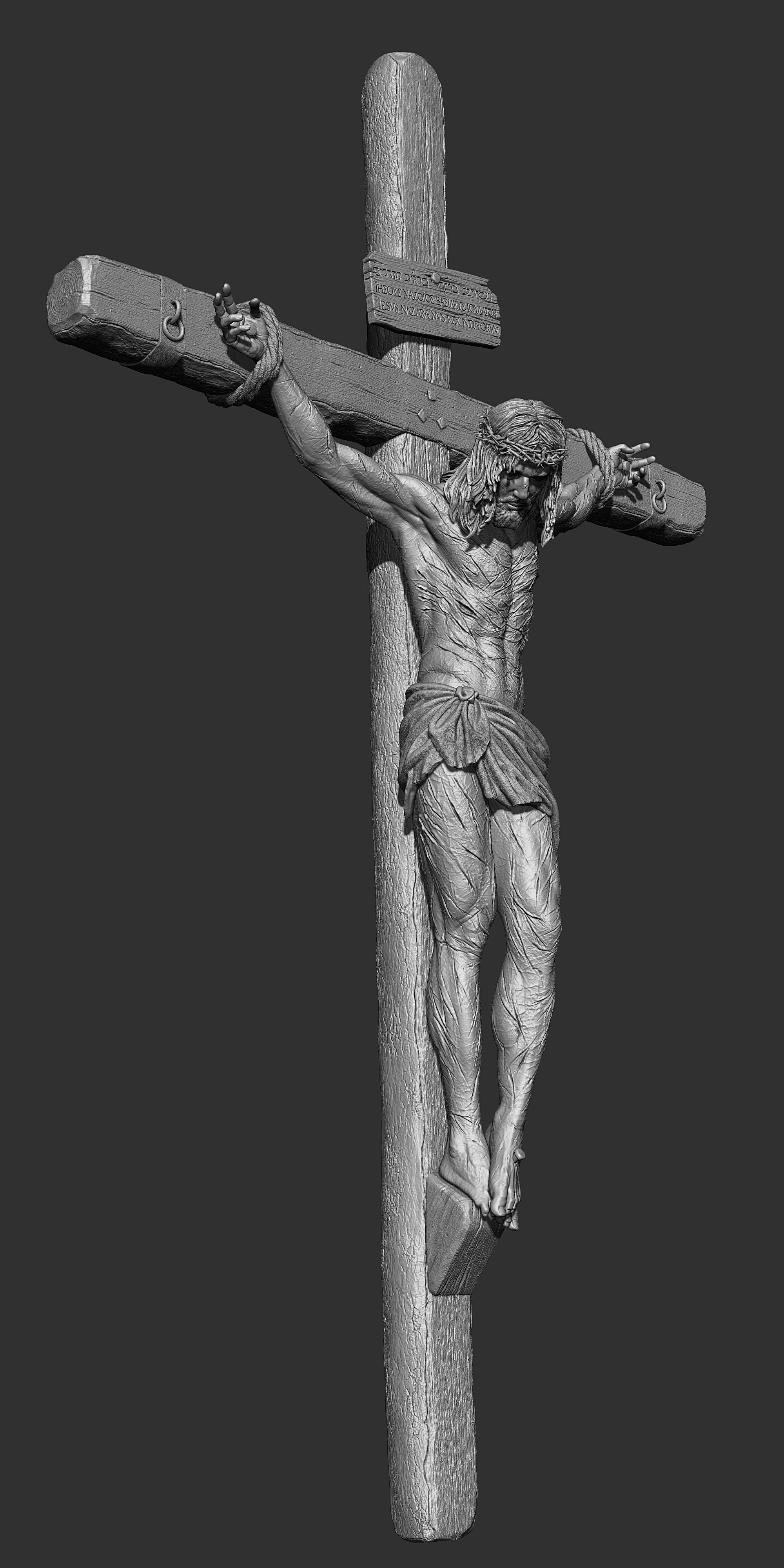 modelo 3d Crucifixión de Jesús - TurboSquid 1876059
