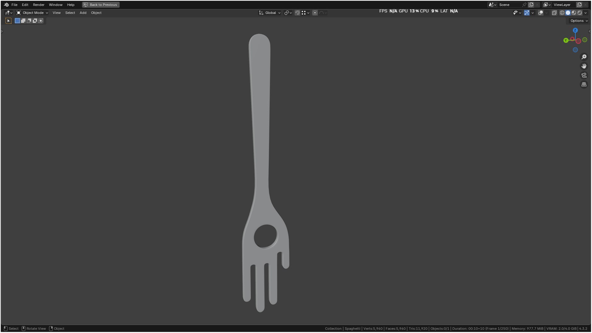Ikea Spaghetti Server 3D Model - TurboSquid 2348175