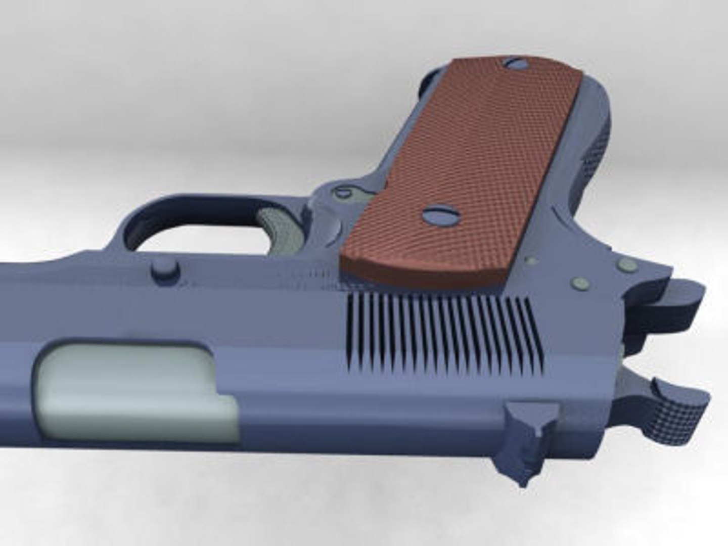 Free M1911a1 Pistol 3d Model