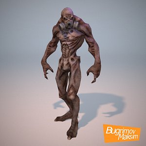 3d model mutant fighter
