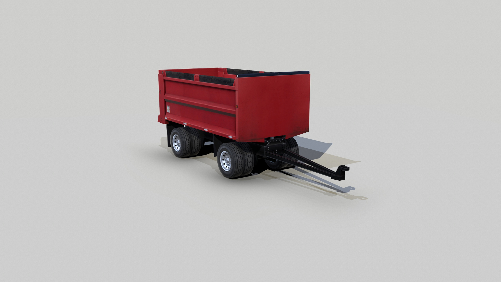 3D model Freightliner FLD 120 2000 Dump truck and trailer s02 - TurboSquid 2112471