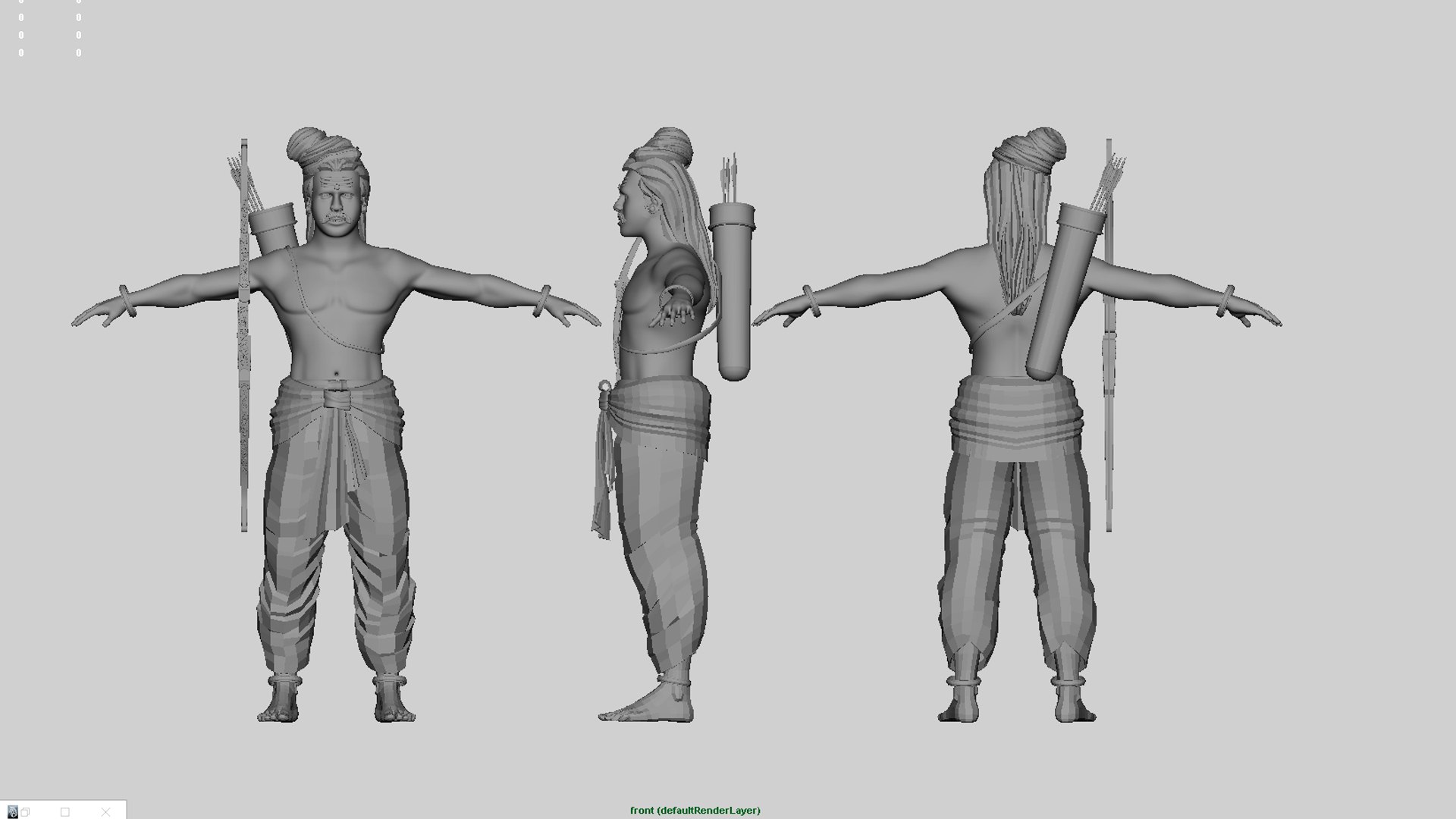 3D Hunter man model - TurboSquid 1752540