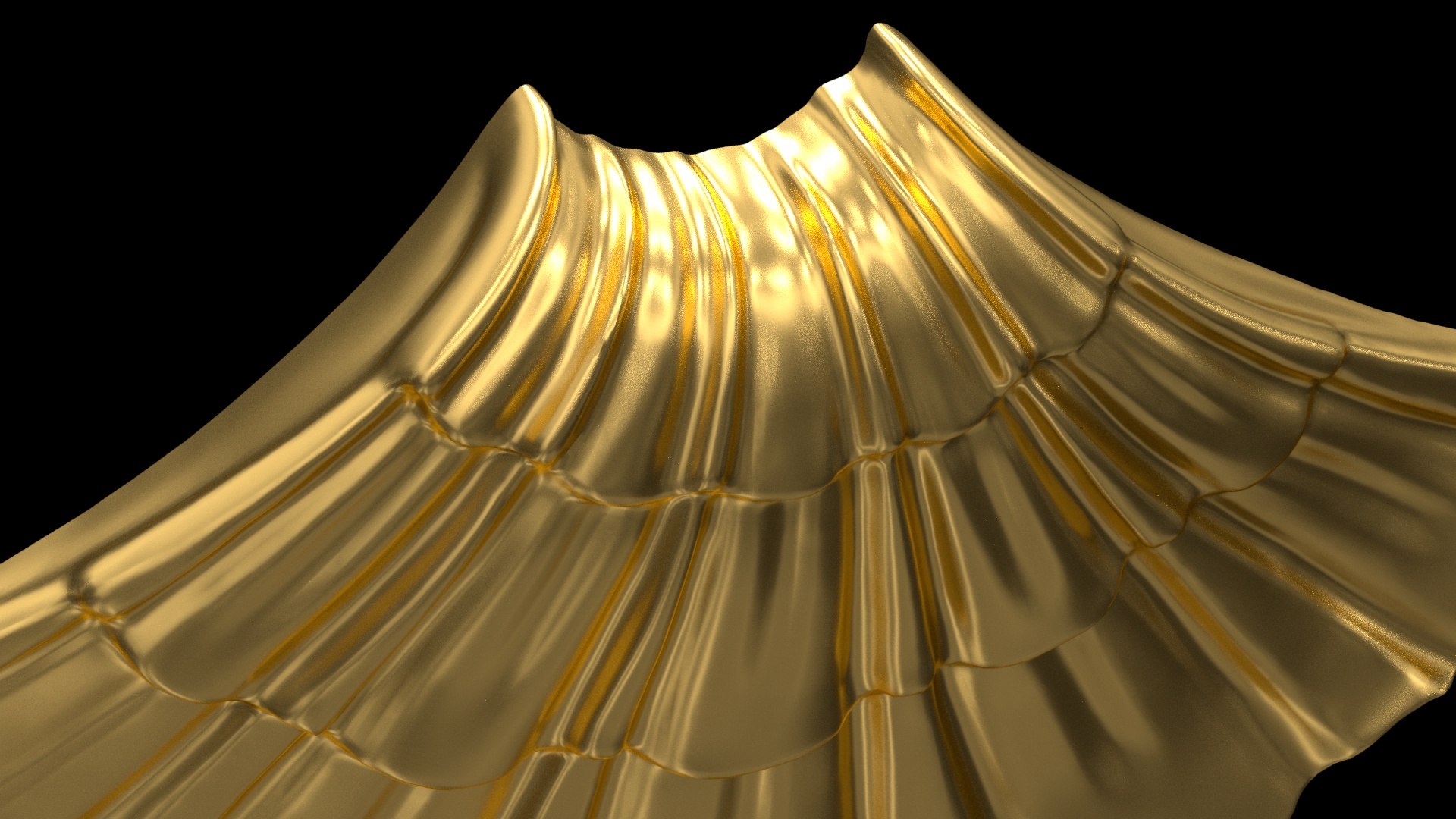 3D Model Plaster Decorative Bow DS237 - TurboSquid 2385908