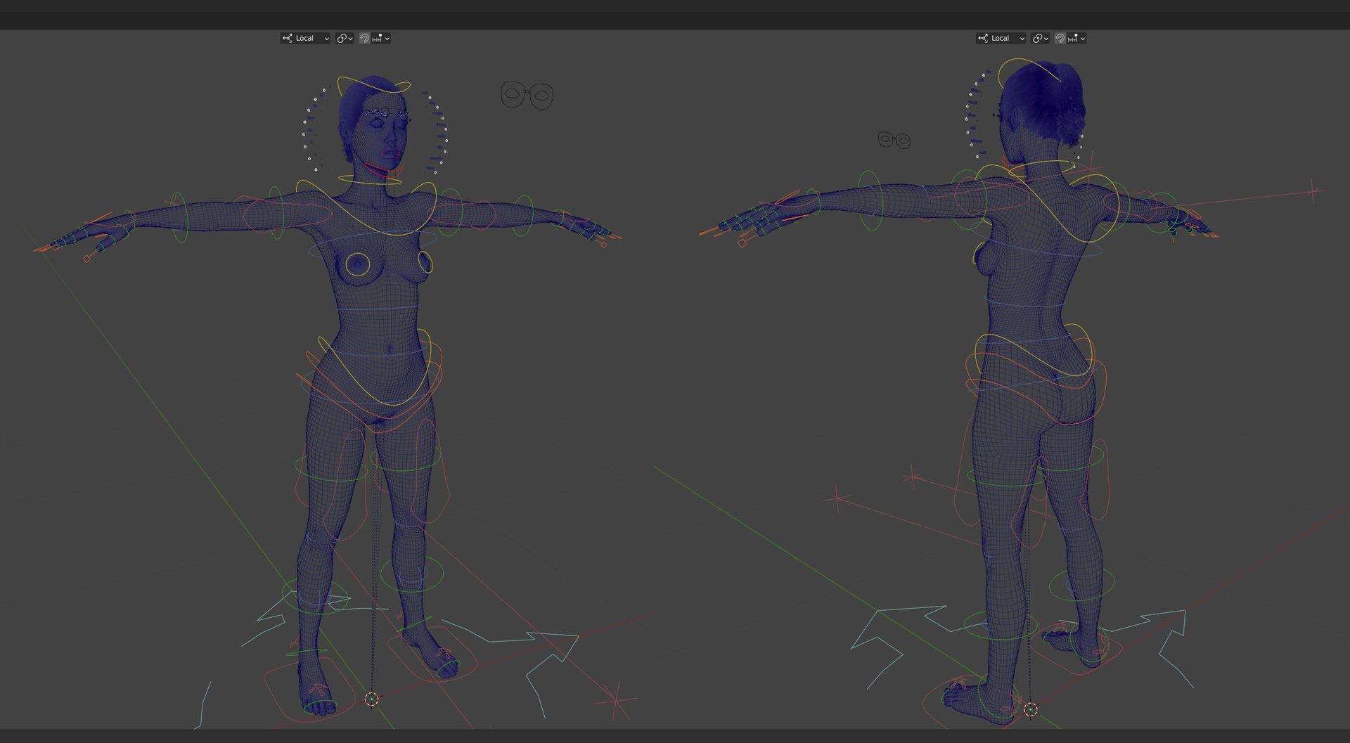 3D Female Advanced - TurboSquid 1749918