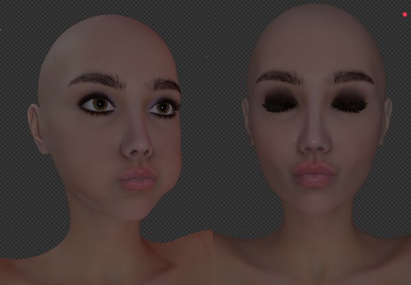 3D Female Advanced - TurboSquid 1749918