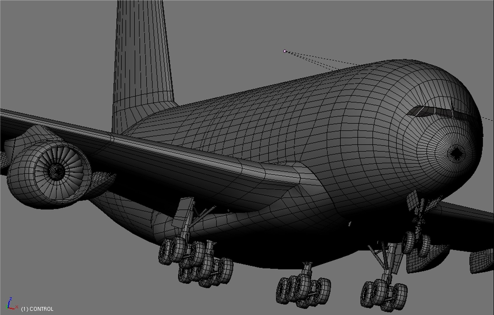 airbus a-380 color house blend