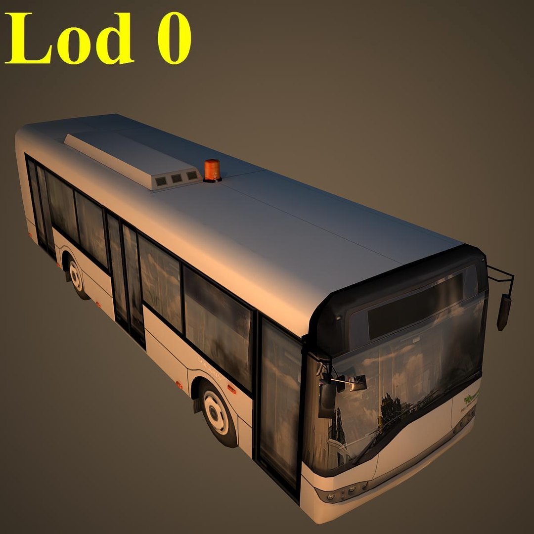 Solaris Bus Basic 3d Max