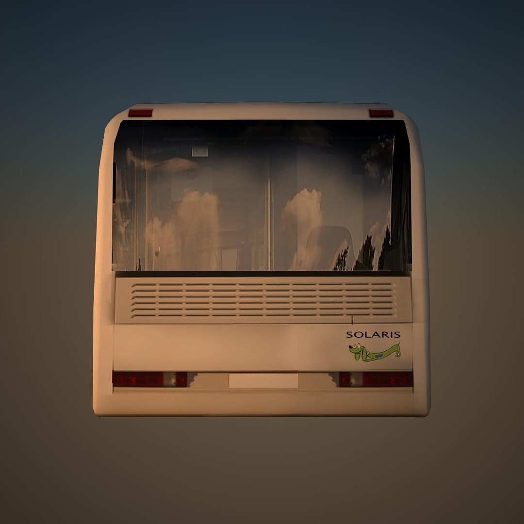 Solaris Bus Basic 3d Max