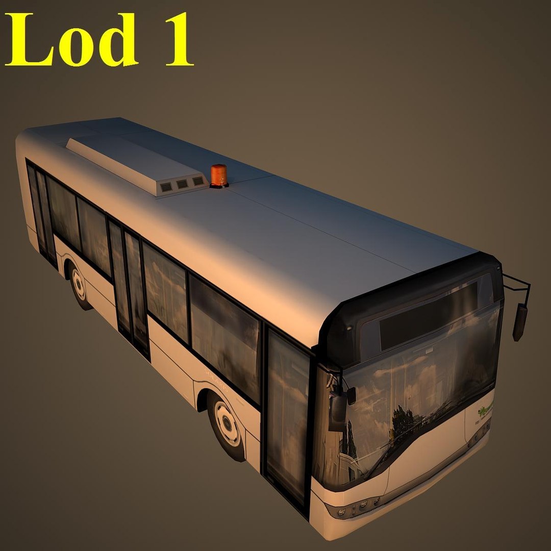 Solaris Bus Basic 3d Max