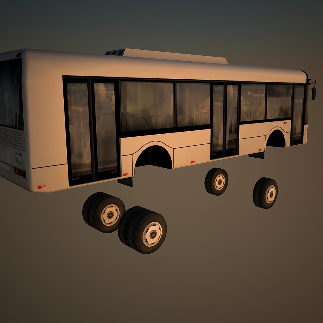 Solaris Bus Basic 3d Max