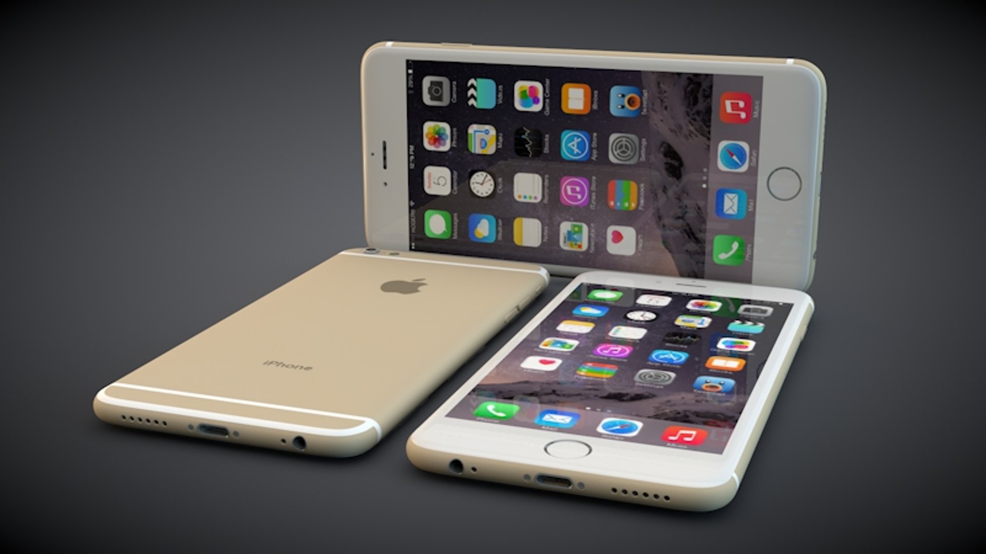 Iphone 6 Colors 3d C4d