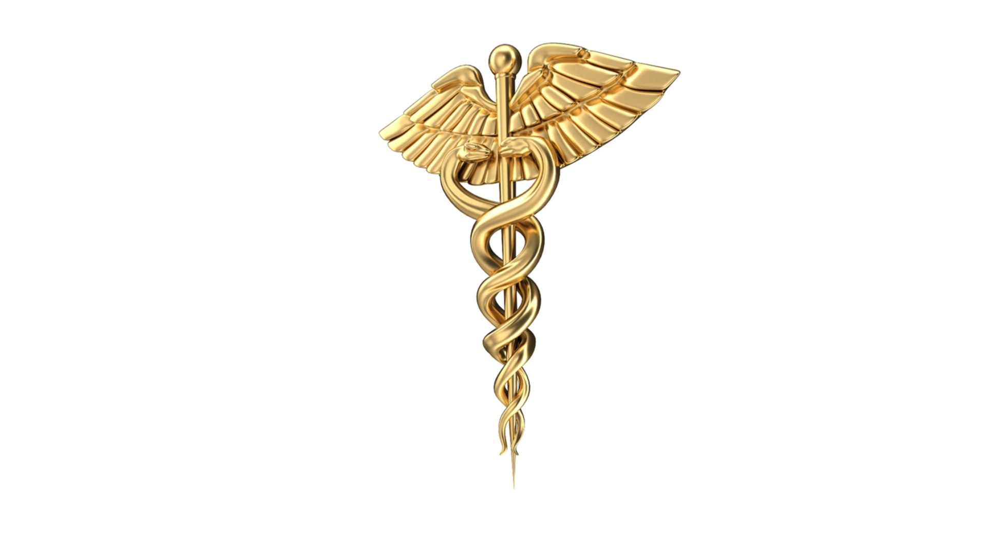 3D Model Realistic Caduceus - TurboSquid 1366067