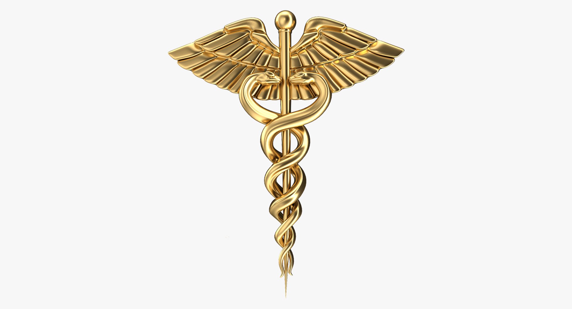 3D Model Realistic Caduceus - TurboSquid 1366067