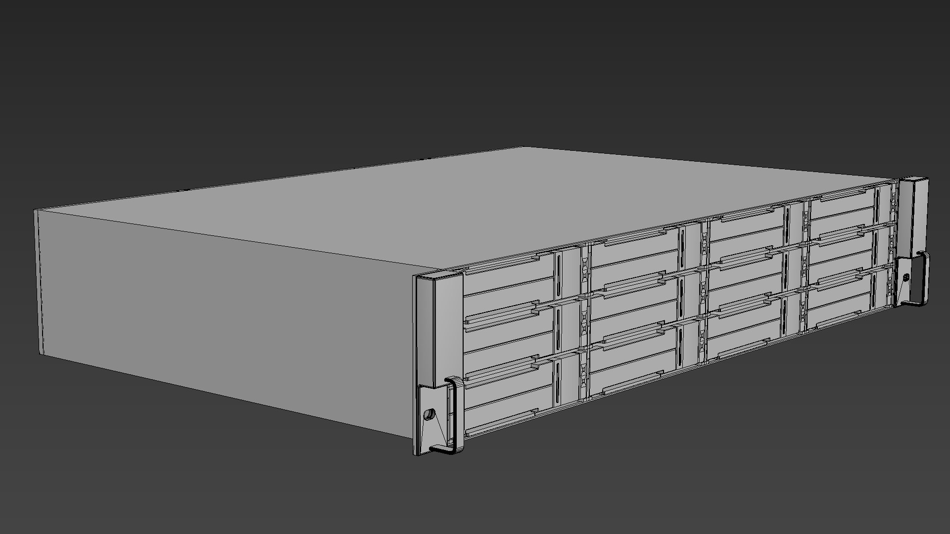 3D Unified Storage FCU2200 - TurboSquid 2068351