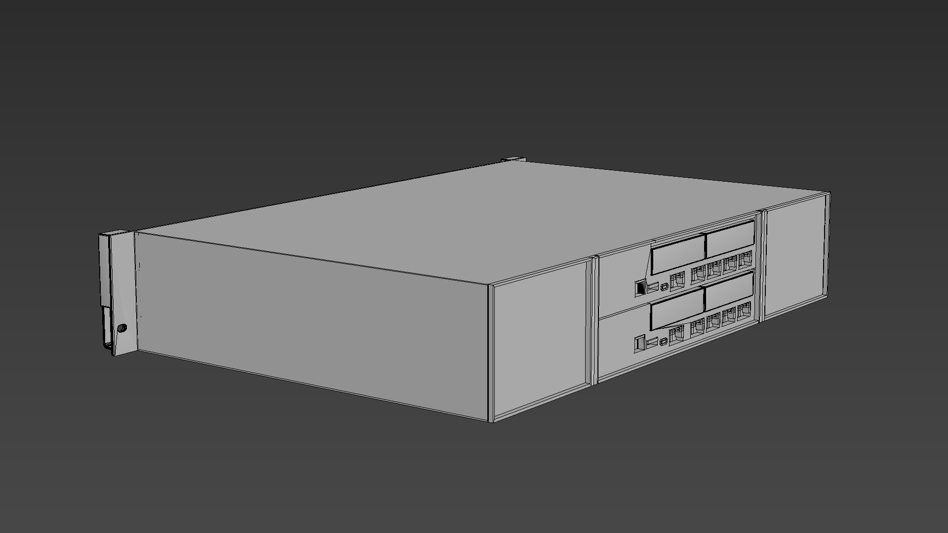 3D Unified Storage FCU2200 - TurboSquid 2068351