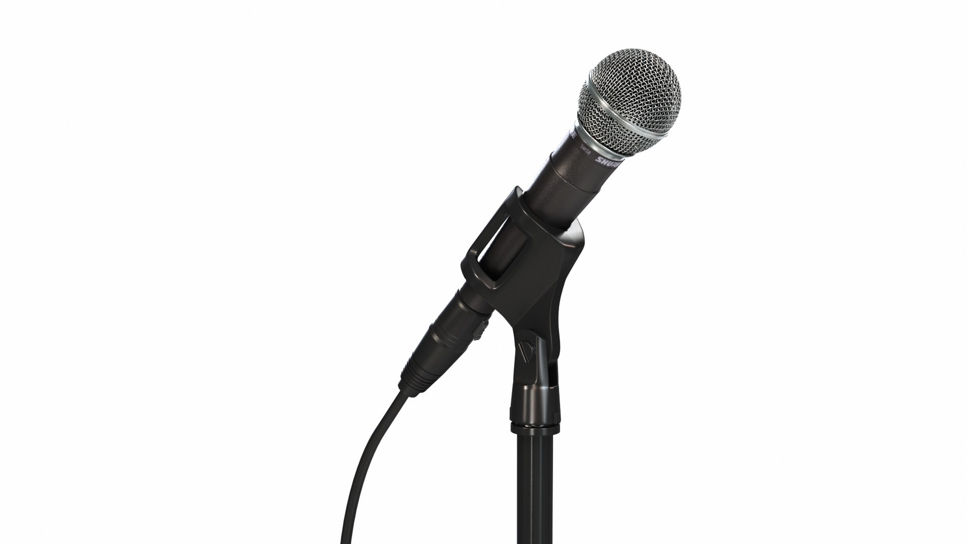3D Microphone 1 Scene And Table Stand Model - TurboSquid 1867551
