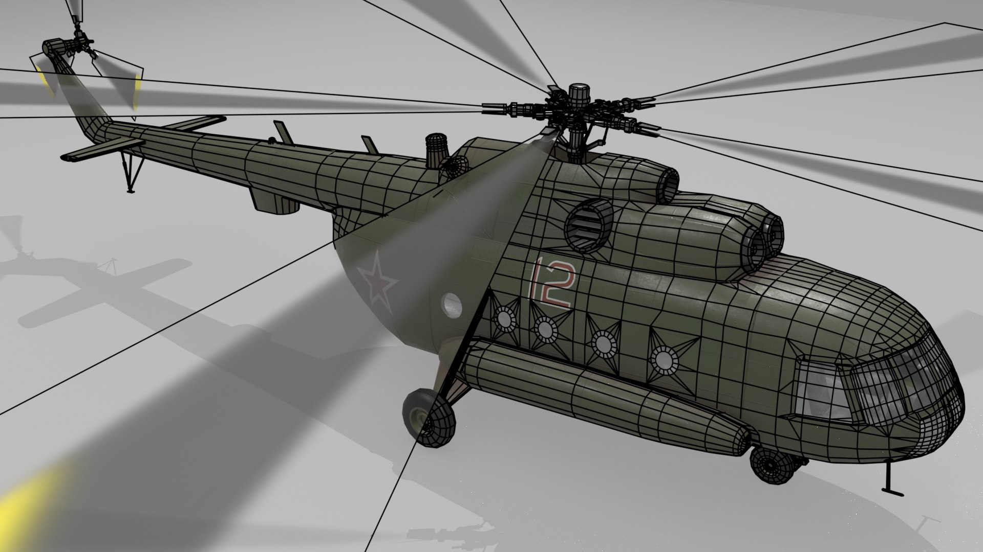 3D model ready mil mi 8 - TurboSquid 1462463