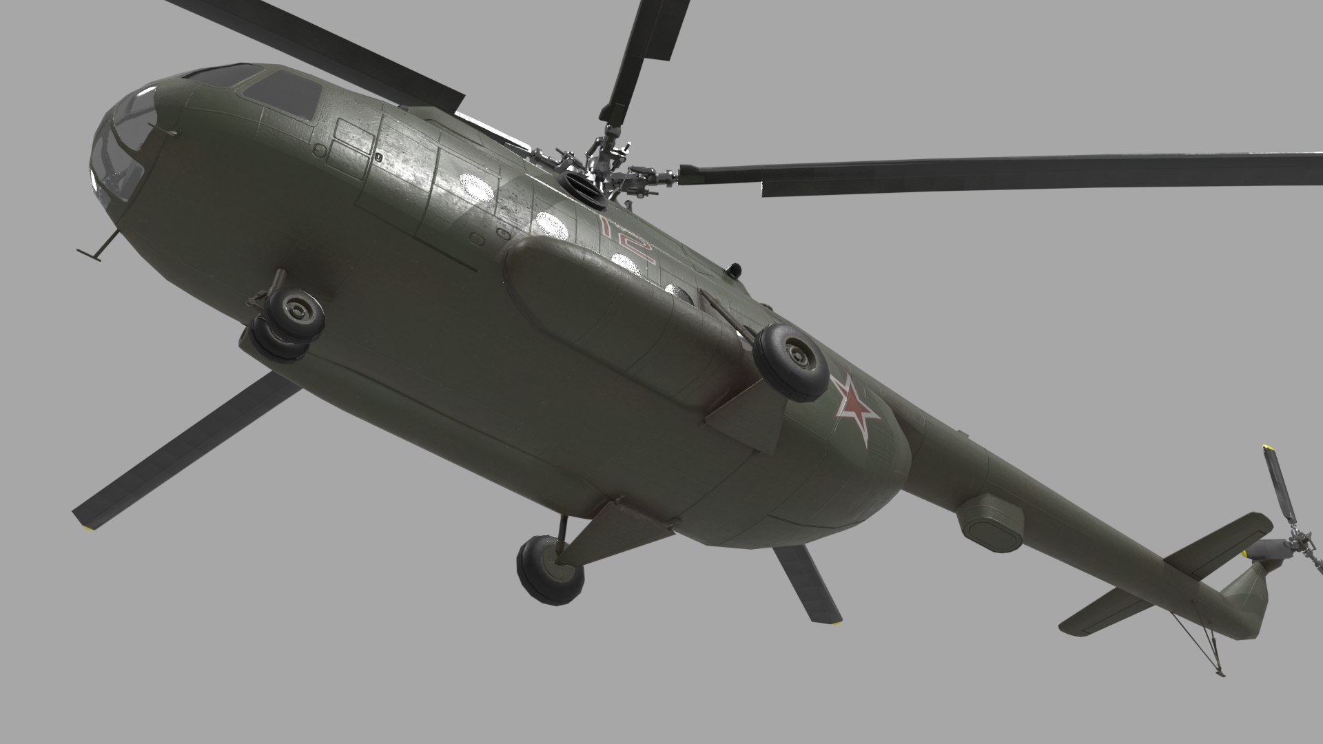 3D Model Ready Mil Mi 8 - TurboSquid 1462463