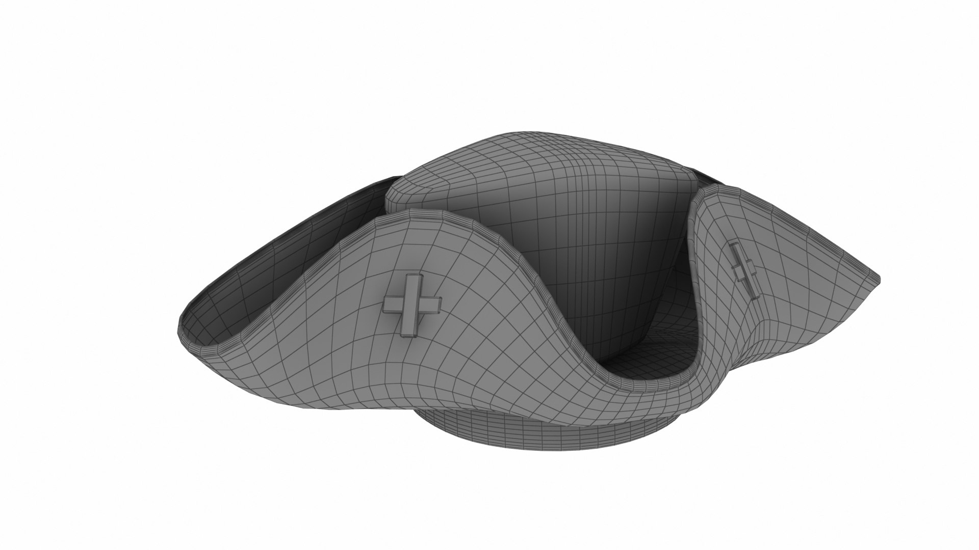 Pirate Hat 1 3D model - TurboSquid 1929344