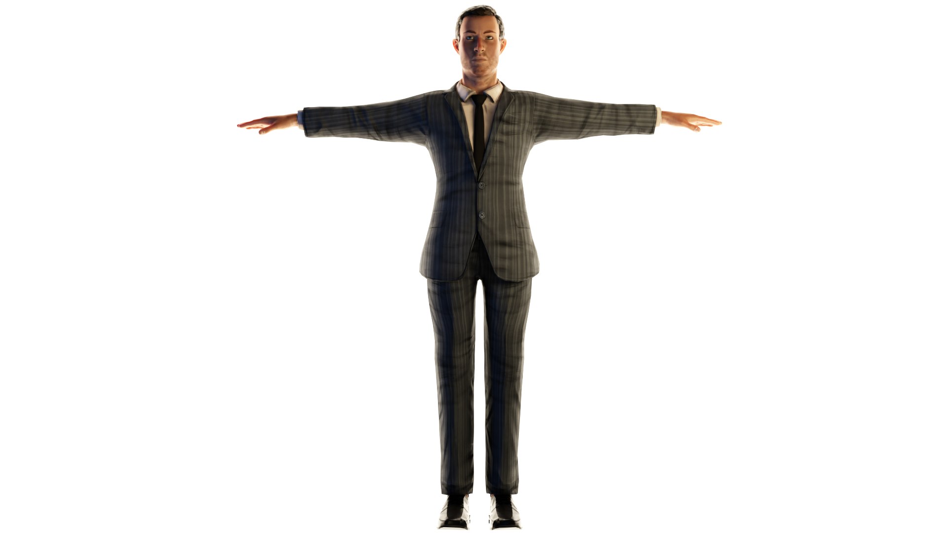 3D Virtual Business Avatar Download Your Corporate Man 3D Model Now Low ...