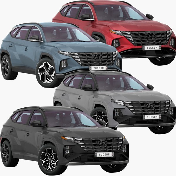 3D Hyundai-Tucson Models | TurboSquid