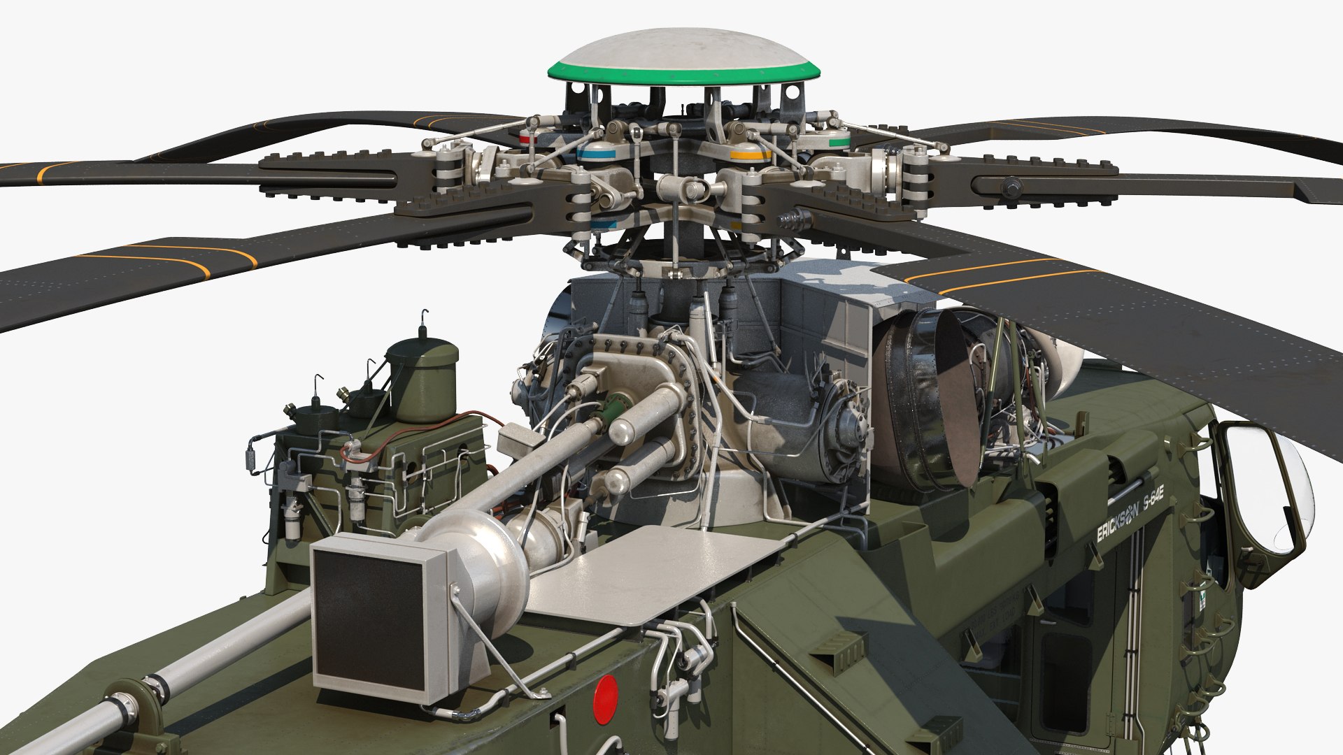 Cargo Helicopter Sikorsky S-64 3D Model - TurboSquid 1485067