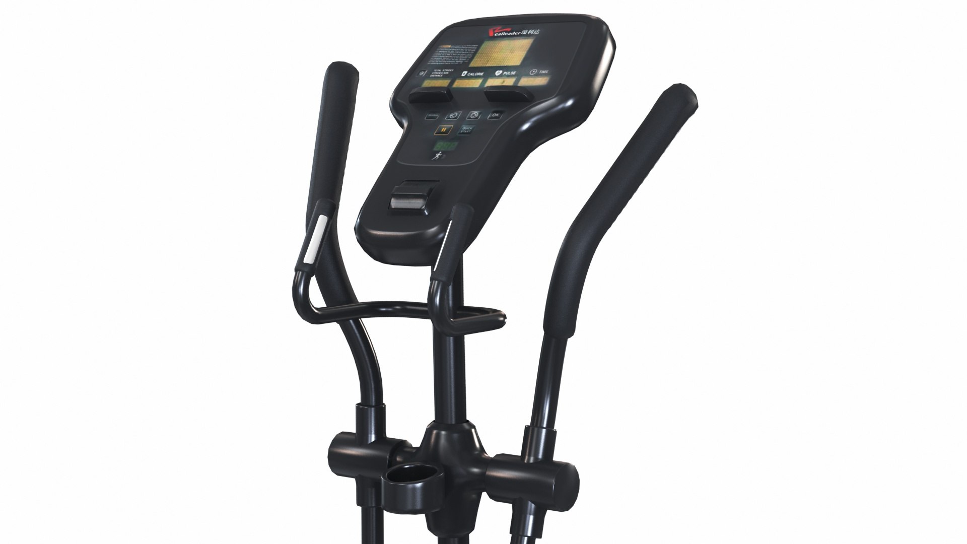 3D GYM Elliptical Bike Black - TurboSquid 1816570