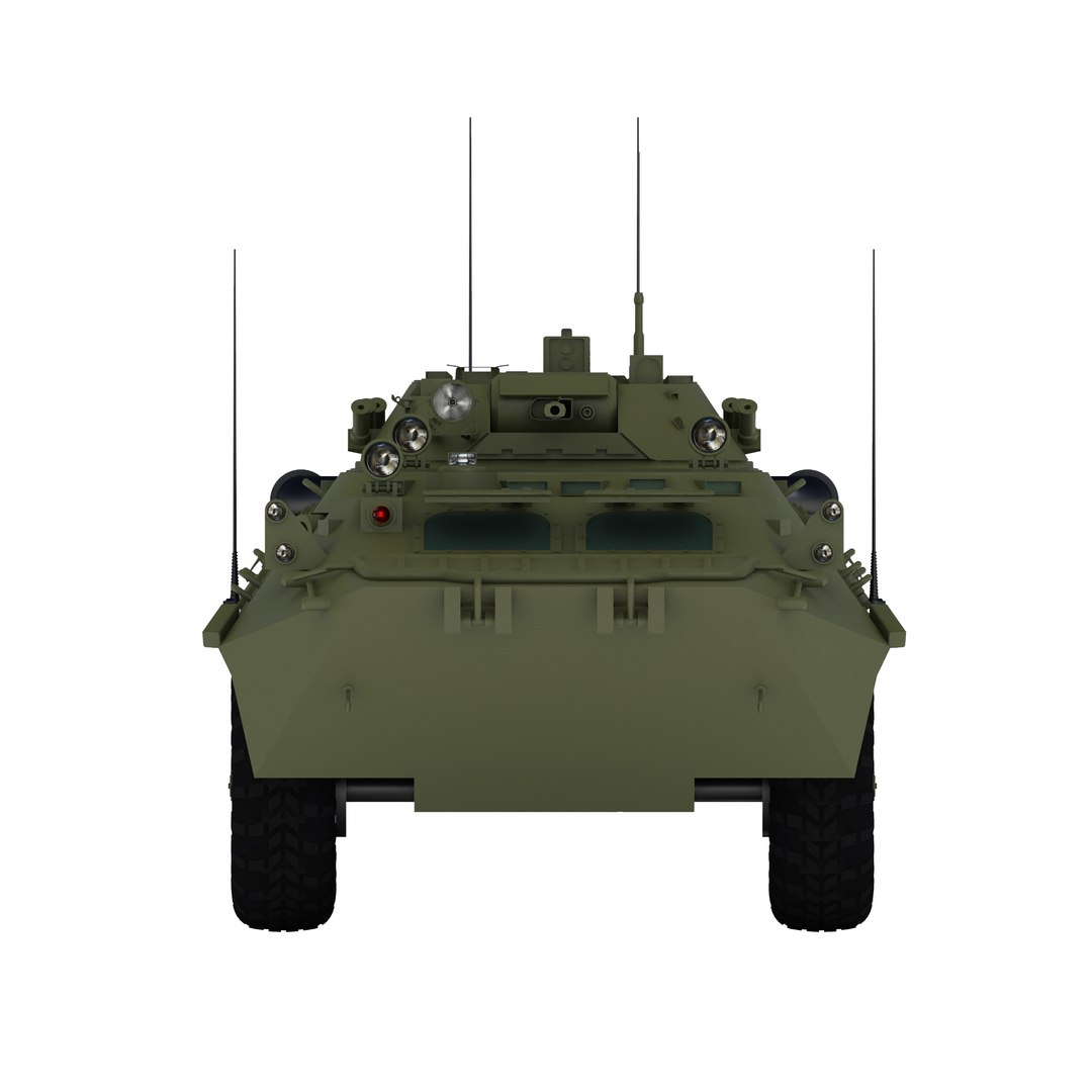 3D BTR Model - TurboSquid 1811164