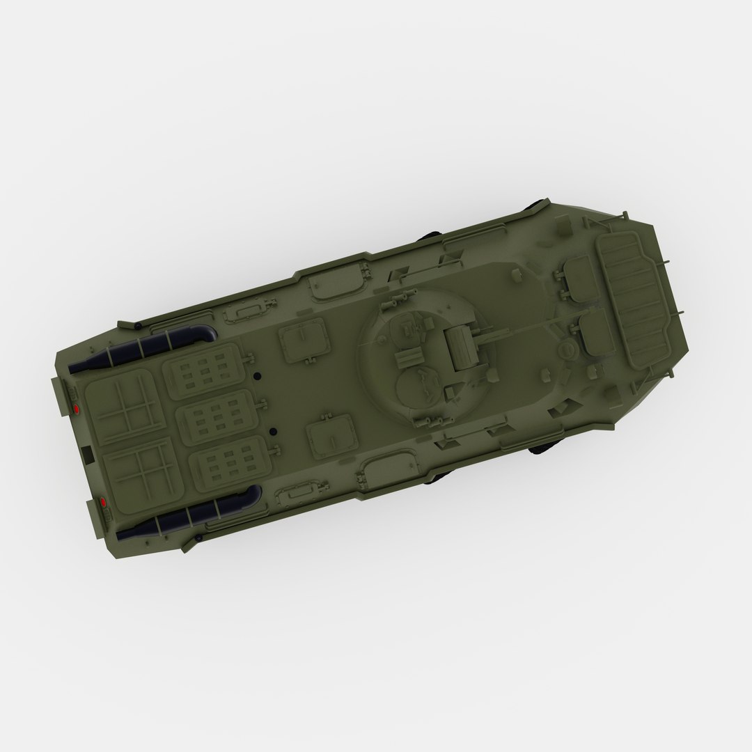 3D BTR Model - TurboSquid 1811164