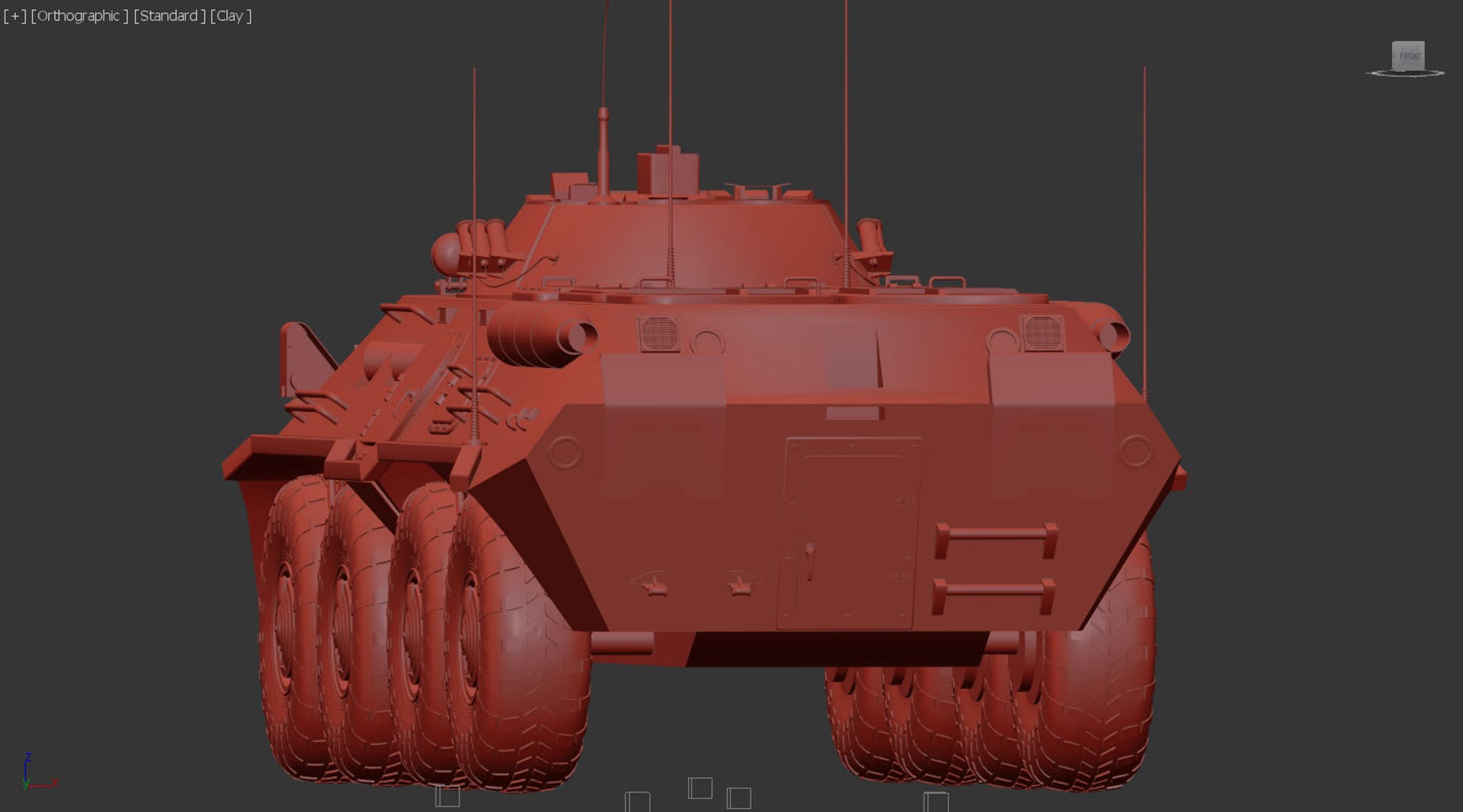 3D BTR Model - TurboSquid 1811164