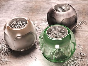 Paper Clip Holder 3D Models for Download | TurboSquid