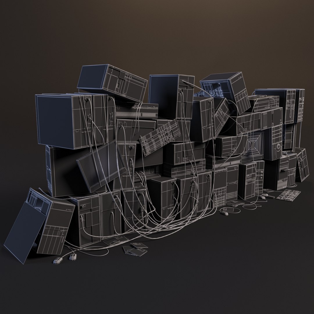 3D computer old - TurboSquid 1397120