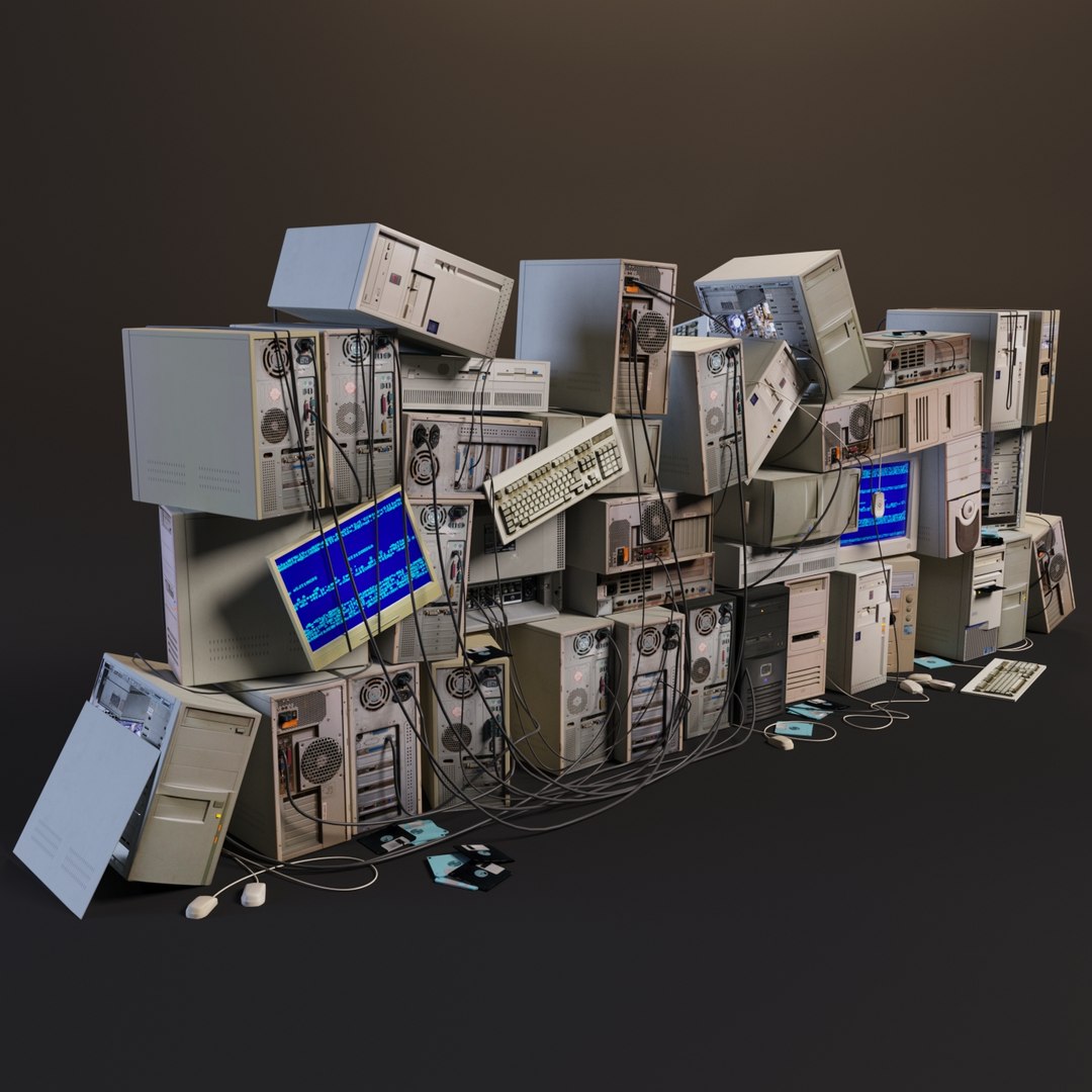 3D computer old - TurboSquid 1397120