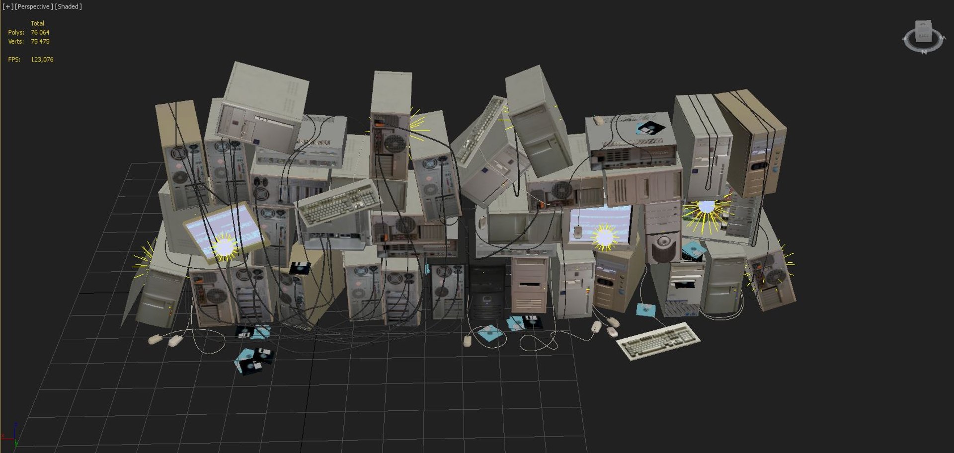 3D computer old - TurboSquid 1397120